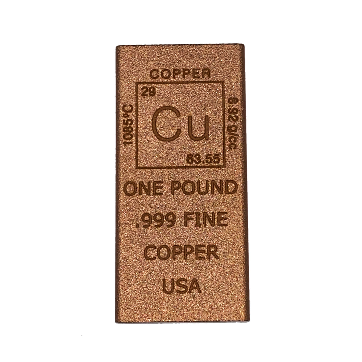 1 Pound Copper Bar - Elemental – D.B.Metals
