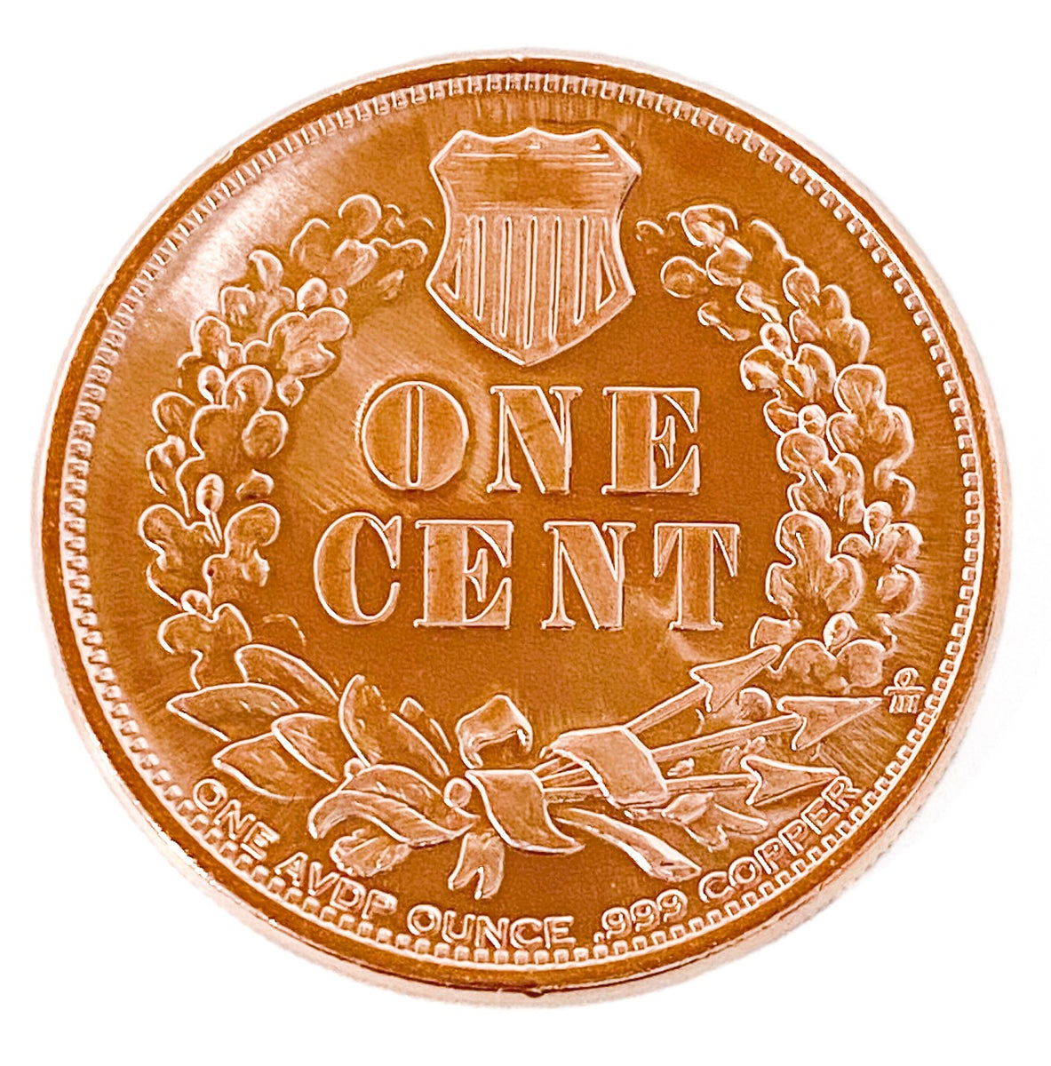 1 oz Copper Round - 1877 Indian Head Cent – D.B.Metals